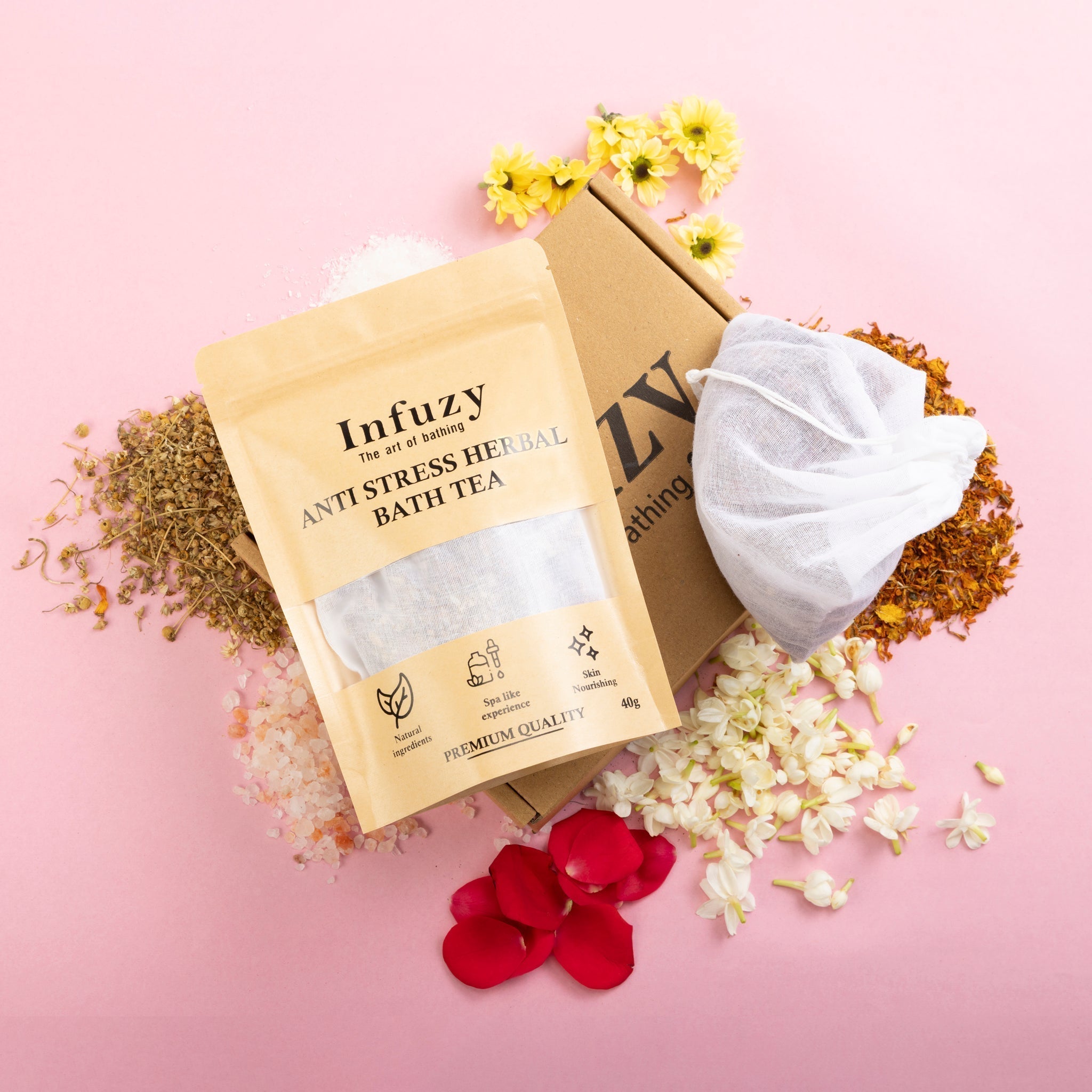 What Are Bath Tea Bags? Benefits,How to Use & Self-Care Tips – Infuzy